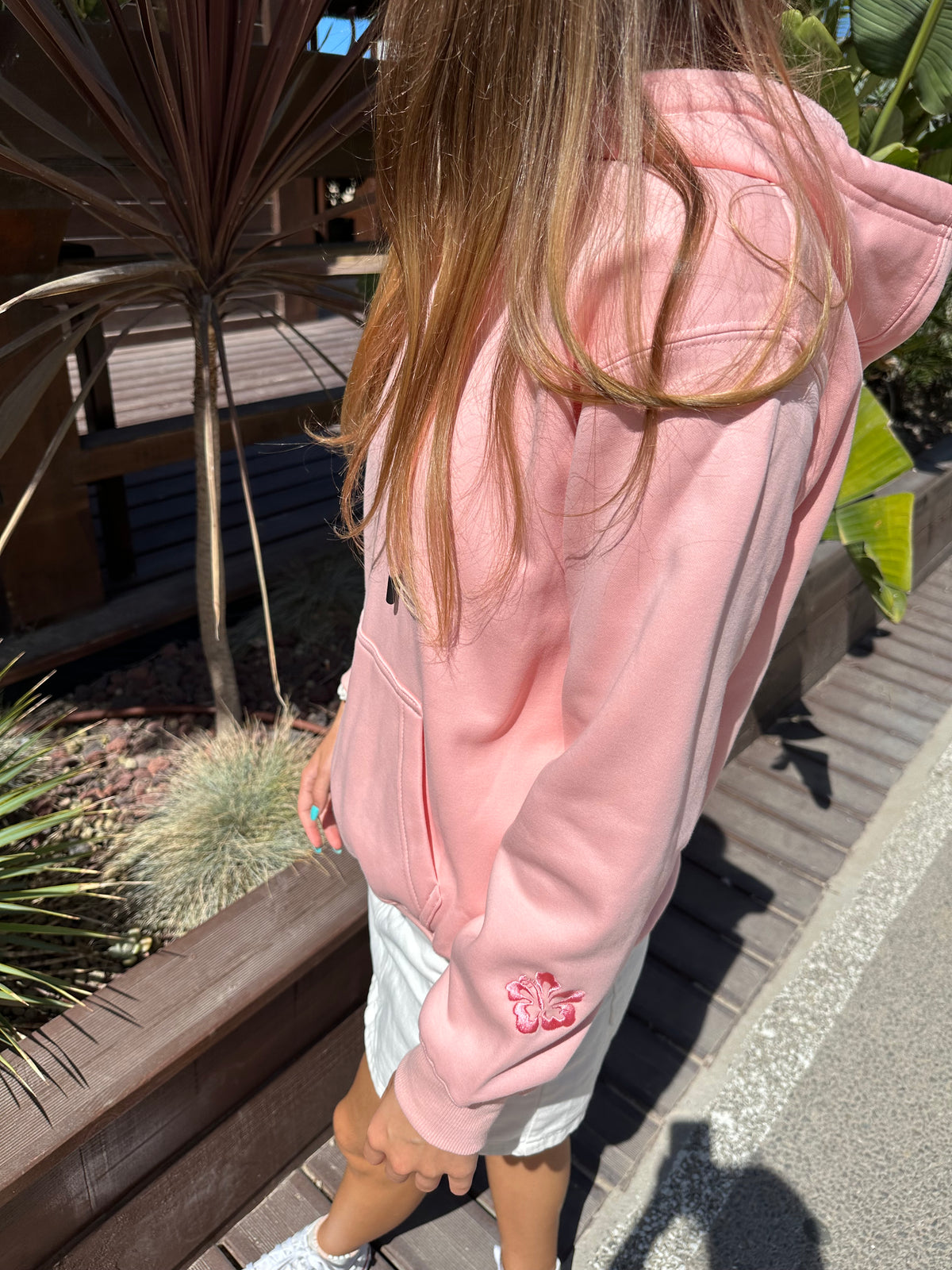 Tropical Pink Hoodie – My Coral Sunset